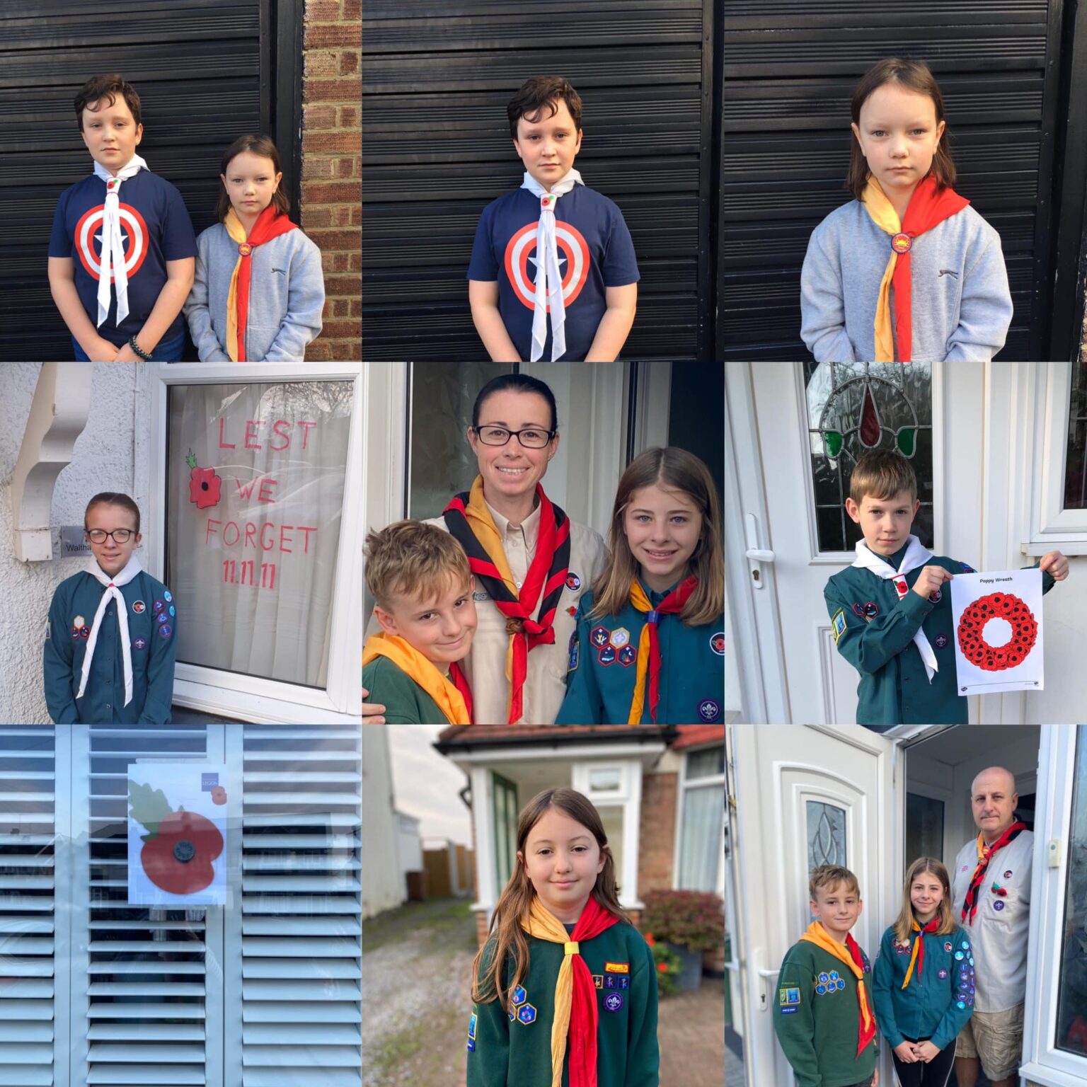 10th Chingford Scout Group - Remembrance Day 2020