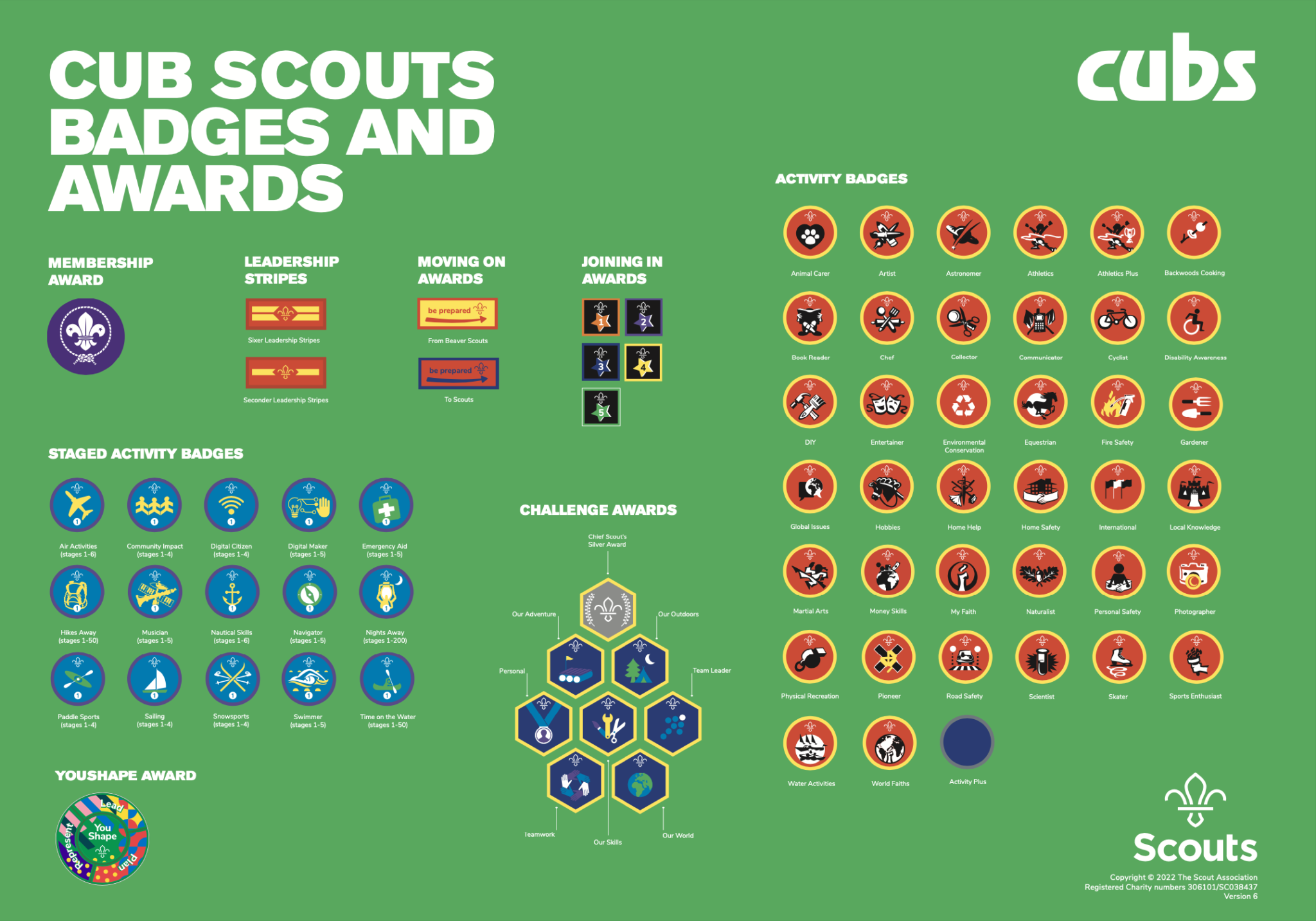 10th Chingford Scout Group - Scout, Cub and Beaver badge requirements